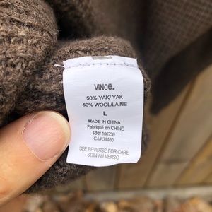 Vince | Sweaters | Vince Yak Yak Wool Waffle Sweater | Poshmark